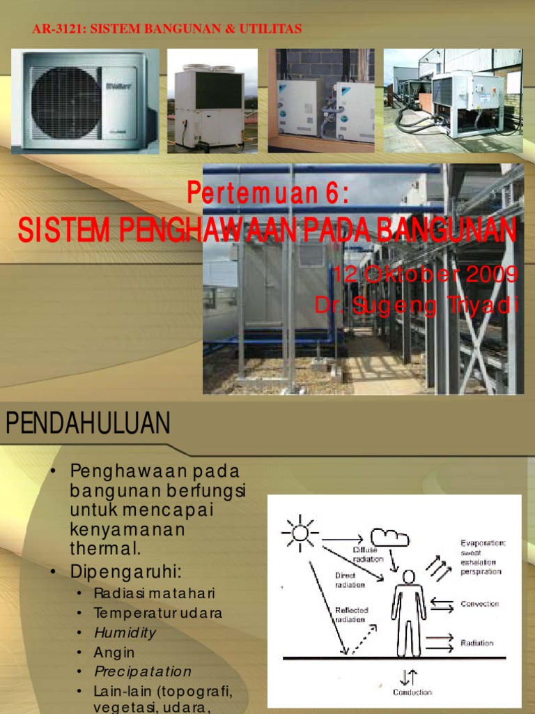 Kuliah 6 - Sistem Penghawaan pada Bangunan.pdf