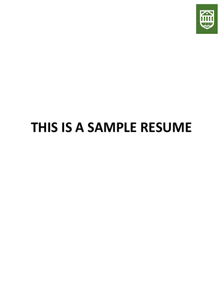 Resume For Testing | PDF
