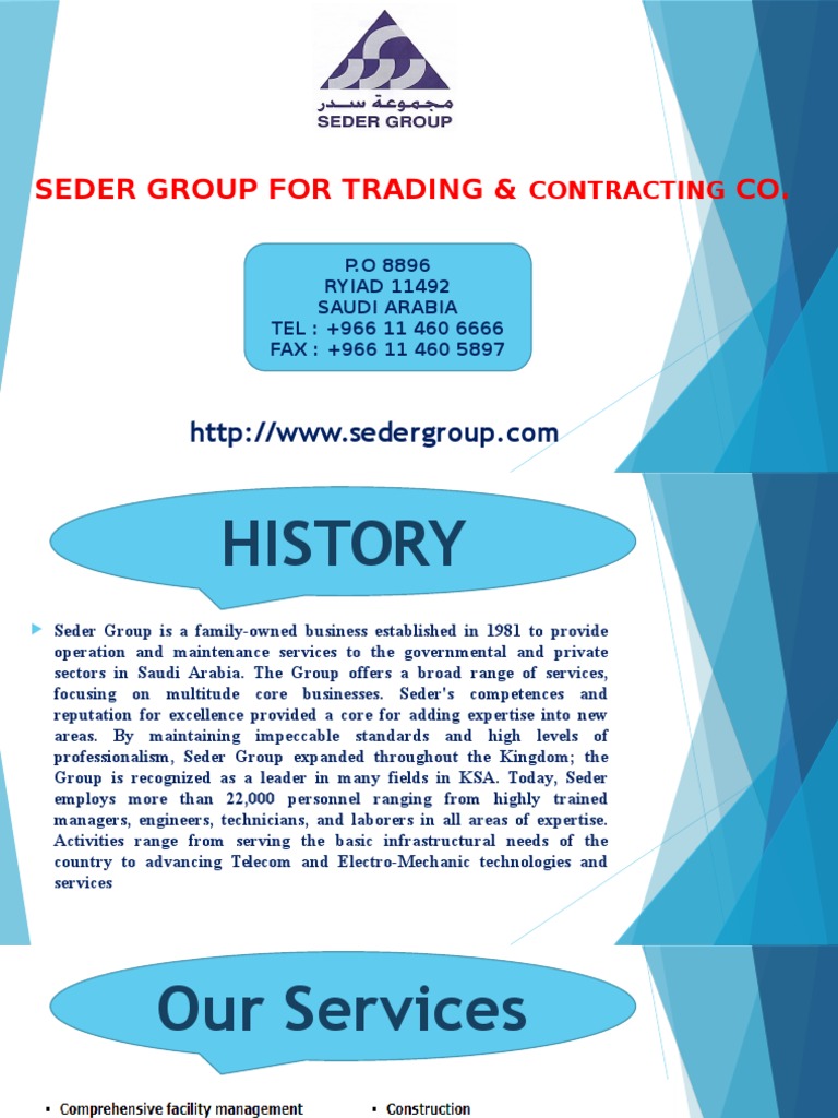 Seder Environment Presintation 2016 | PDF | Waste Management | Saudi Arabia