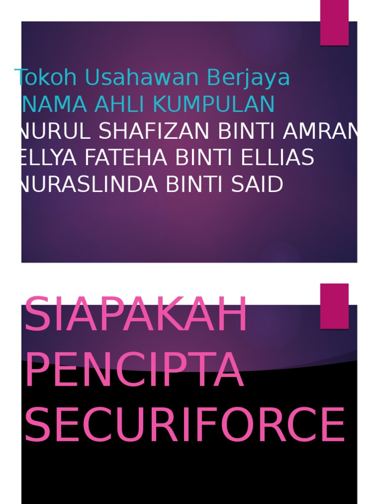 Tokoh Usahawan Berjaya Datuk Wira | PDF