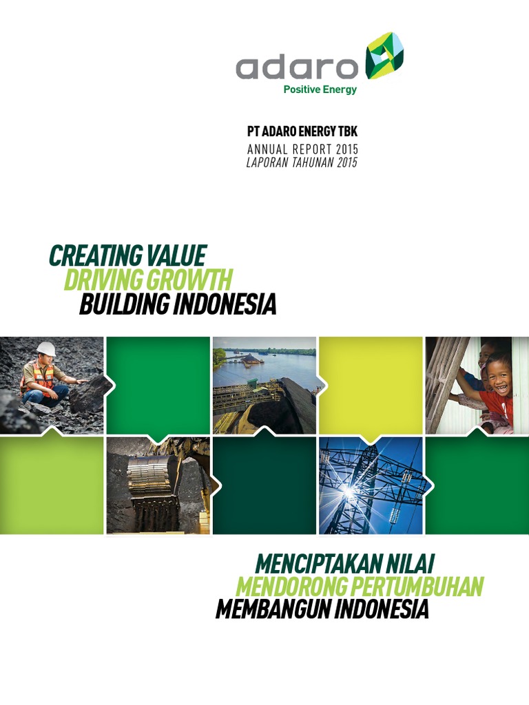 Laporan Tahunan Adaro 2015 | PDF | Bisnis