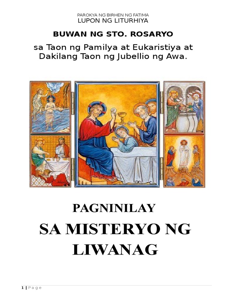 Misteryo NG Liwanag | PDF