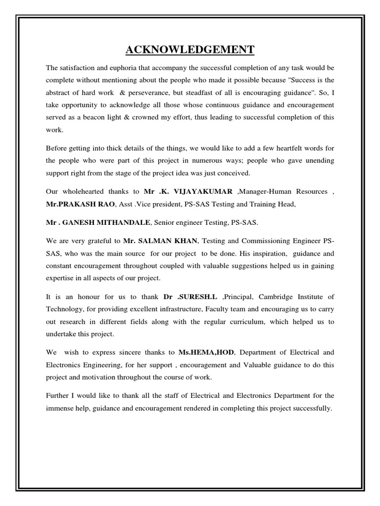 Acknowledgement, Contents | PDF | Relay | Signal (Electrical Engineering)