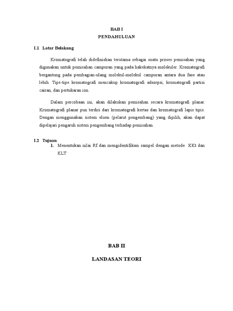 Dasar Teori KKT Dan KLT | PDF | Sains & Matematika