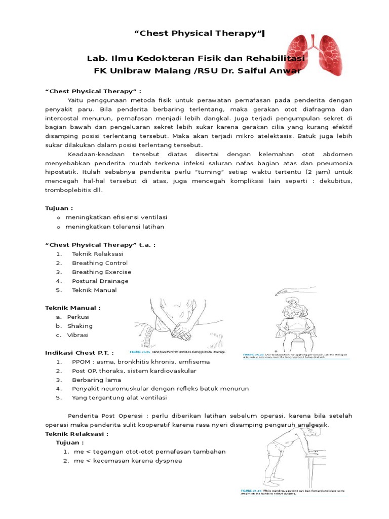Chest Physical Therapy | PDF