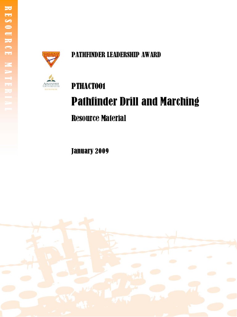 Pathfinder Drill and Marching Resource Material - Jan 09 | PDF | Flag ...