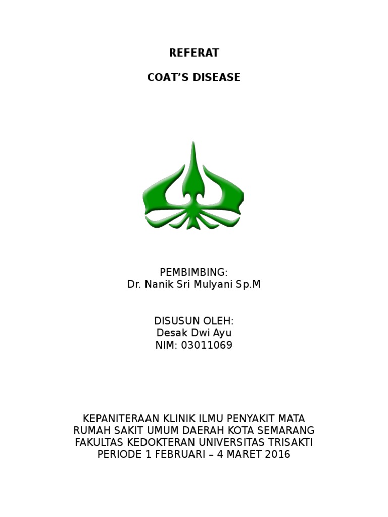 Coats Disease | PDF