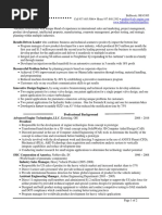 Sample Resume | PDF | General Motors | Vehicles