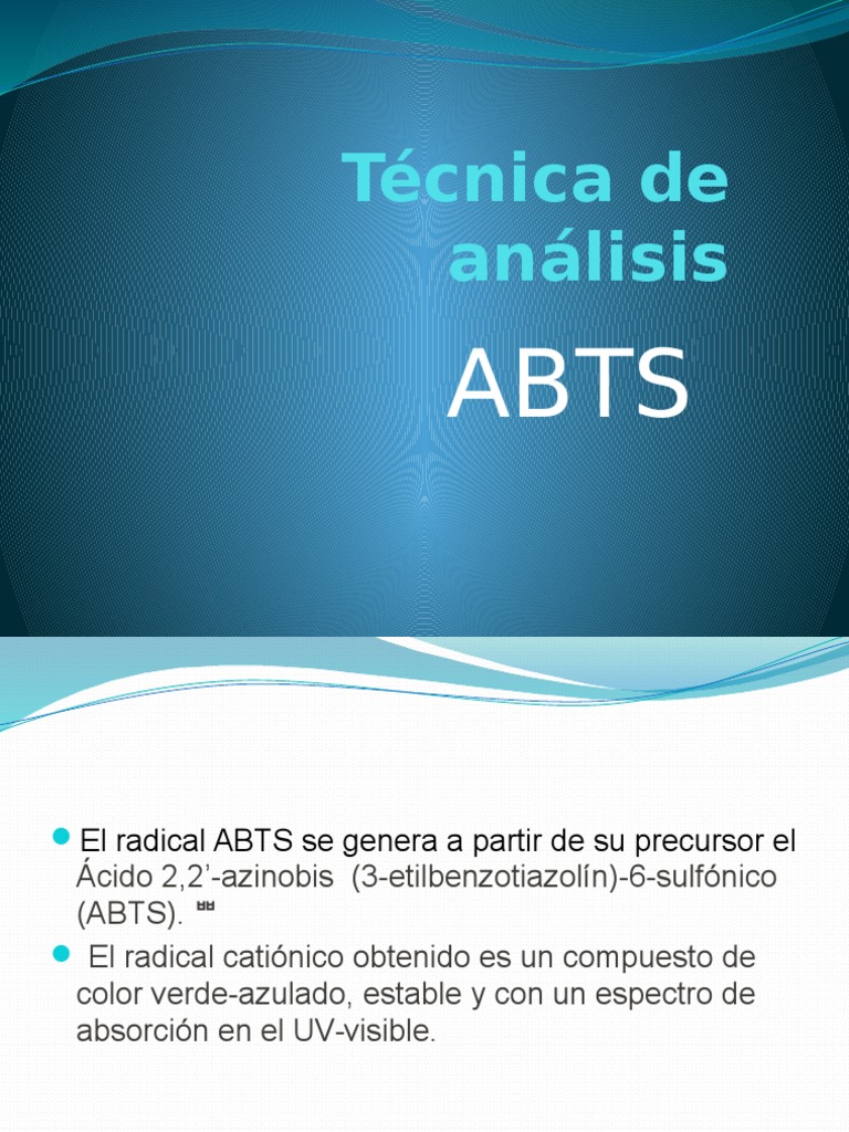 ABTS | PDF