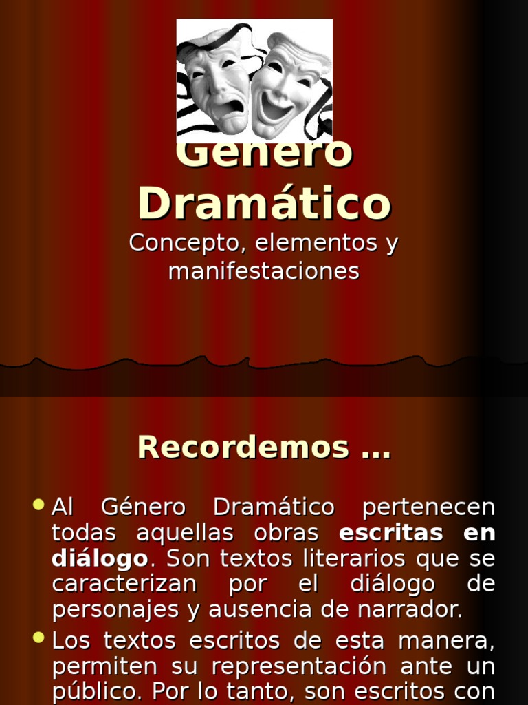 Subgéneros Dramáticos | PDF | Comedia | Tragedia griega