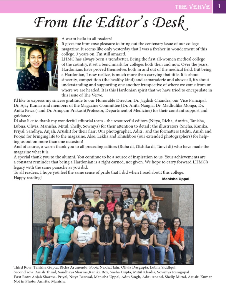 Celebrating 100 Years of LHMC | PDF | Mentorship | Wellness