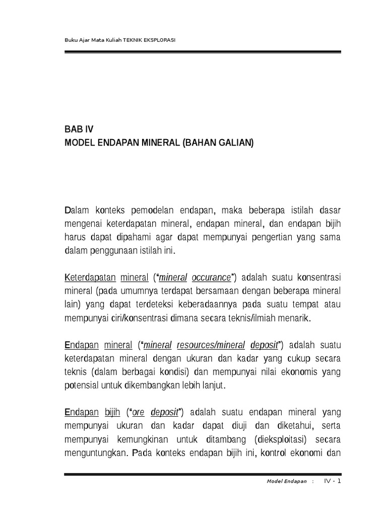 Struktur Endapan | PDF