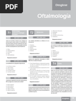 Cuestionario de Oftalmología | PDF | Ojo humano | Oftalmología