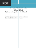 Ensayo - Control de Calidad | PDF | Calidad (comercial) | Gestión de la calidad