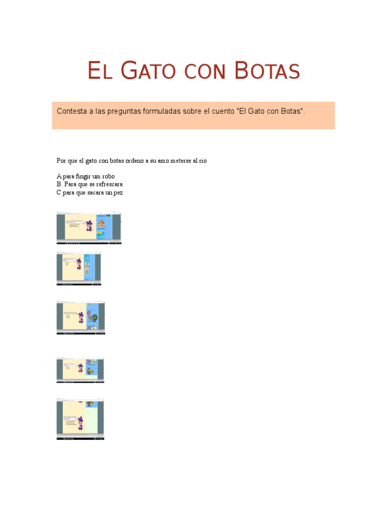Evaluación del Gato con Botas | PDF | Gatos | Violencia