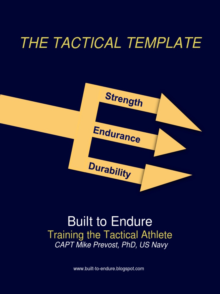 Tactical Template | PDF | Kettlebell | Strength Training