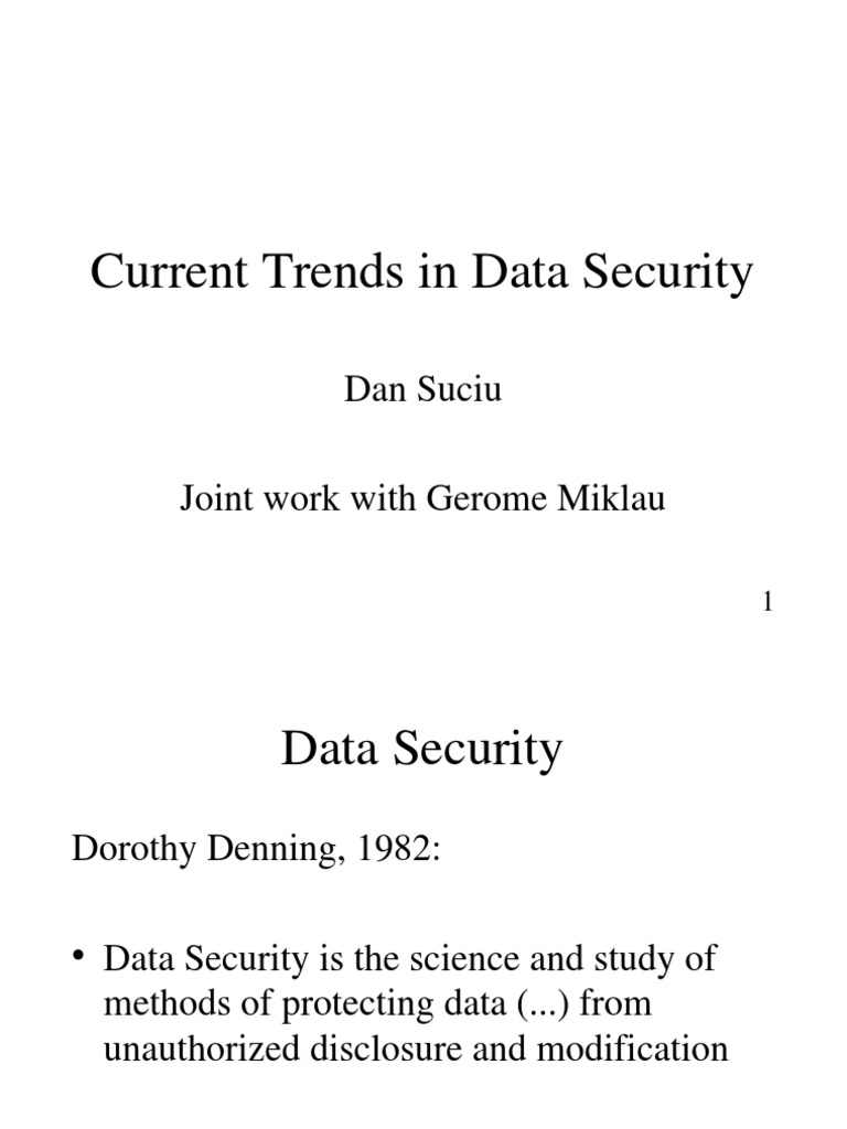 Current Trends in Research | PDF | Sql | Databases