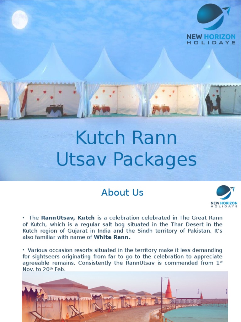 Kutch Rann Utsav Packages | PDF