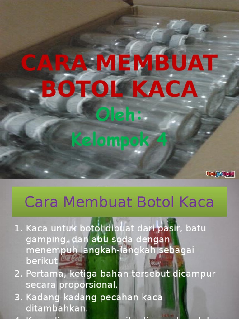 Cara Membuat Botol Kaca | PDF