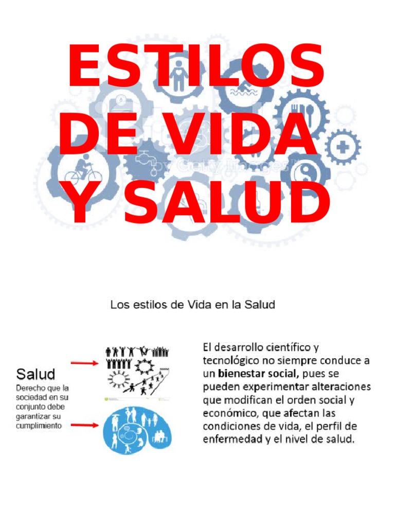 Estilos de Vida | PDF | Racionalidad | Estilo de vida (sociología)
