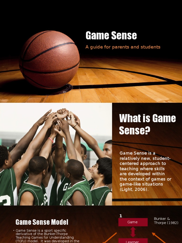 Game Sense: A Guide For Parents and Students | PDF | Physical Education ...