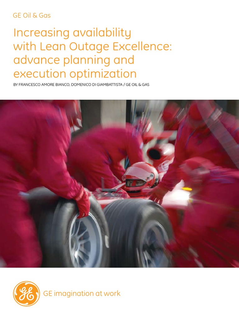 Increasing Availability Lean Outage Excellence | PDF | Lean ...