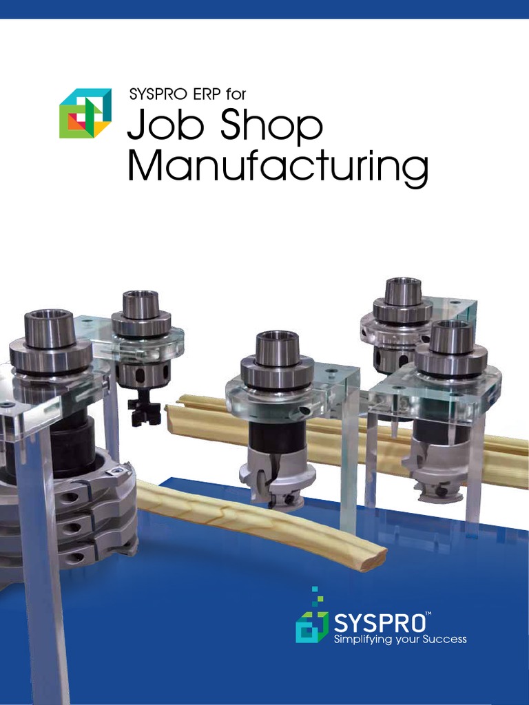 Syspro Job Shop Manufacturing Web PDF | PDF | Enterprise Resource ...