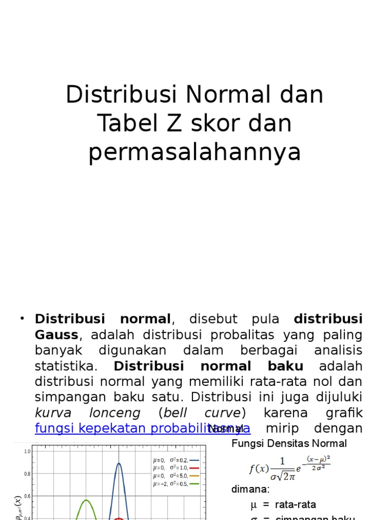 Distribusi Normal | PDF