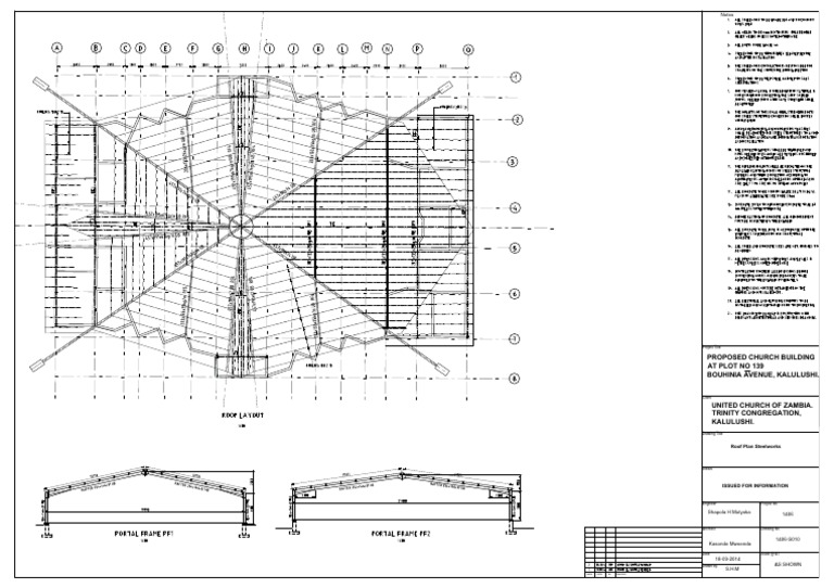 1406-010 - Steelwork GA Rev 2 | PDF