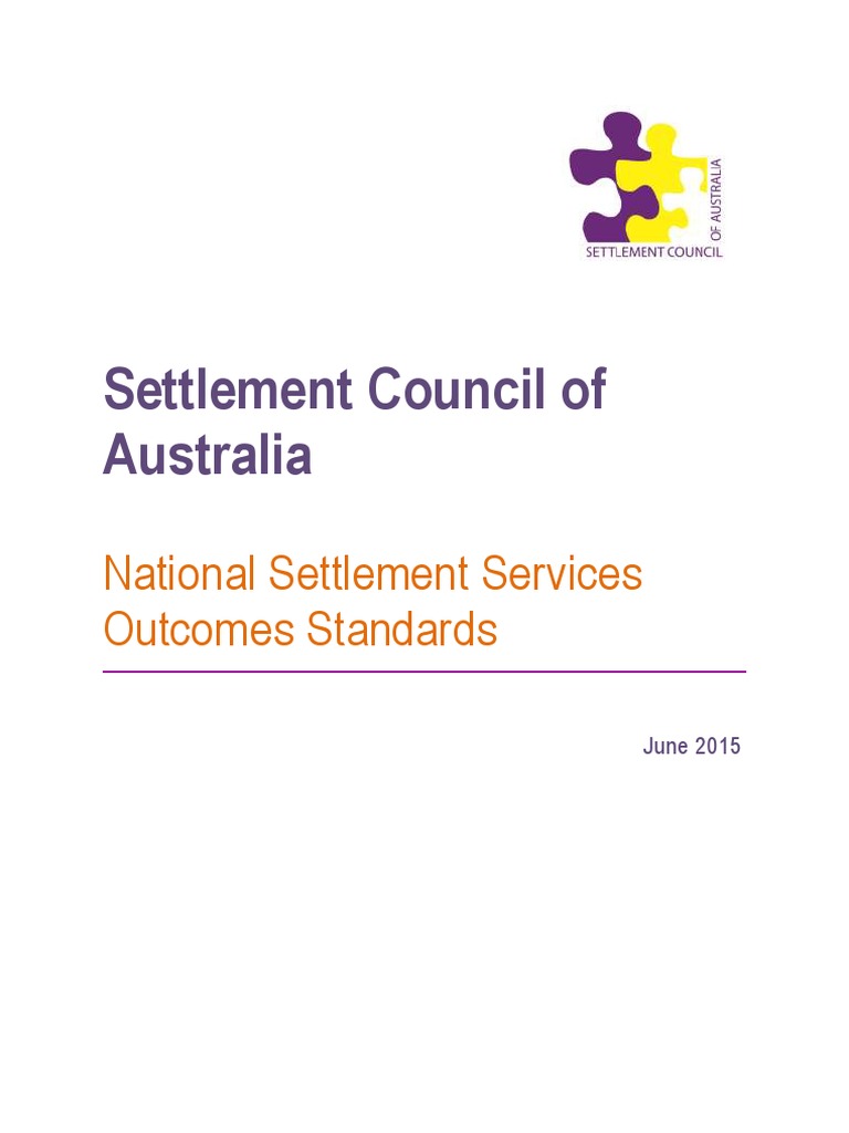 National Settlement Services Standards | PDF | Community | Affordable ...