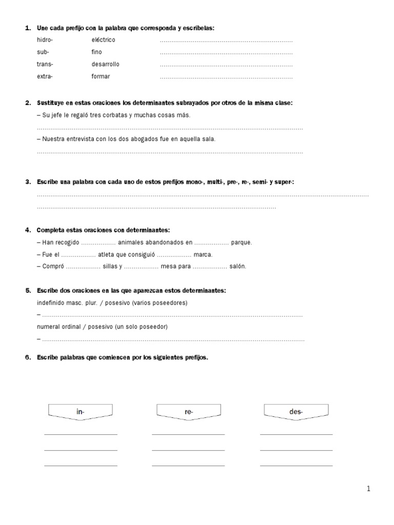 Repaso 5º Primaria Lengua Tema 7 | PDF | Idiomas