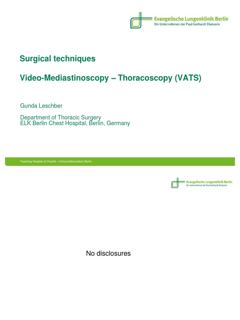 Surgical Staging | PDF | Lung Cancer | Lung
