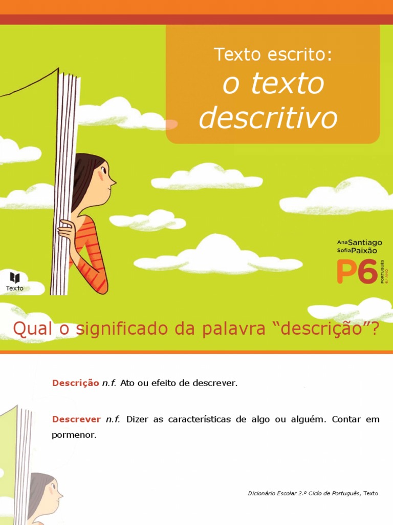 PP O Texto Descritivo | PDF