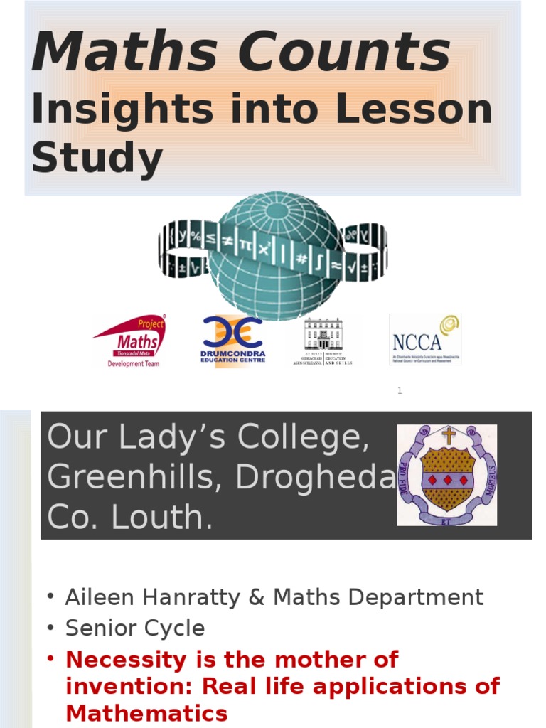 Real-Life Math Applications in Education | PDF | Helix | Teaching ...