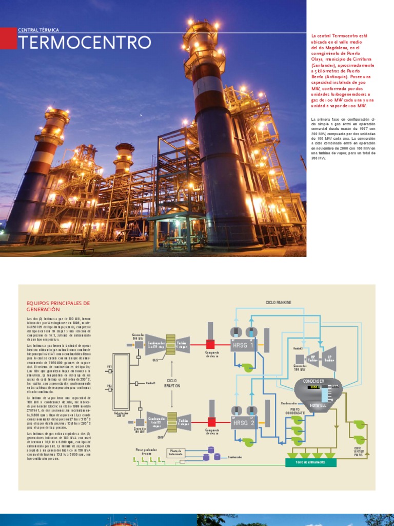 Central-Termica-Termocentro.pdf | Tecnología energética | Conversión de ...