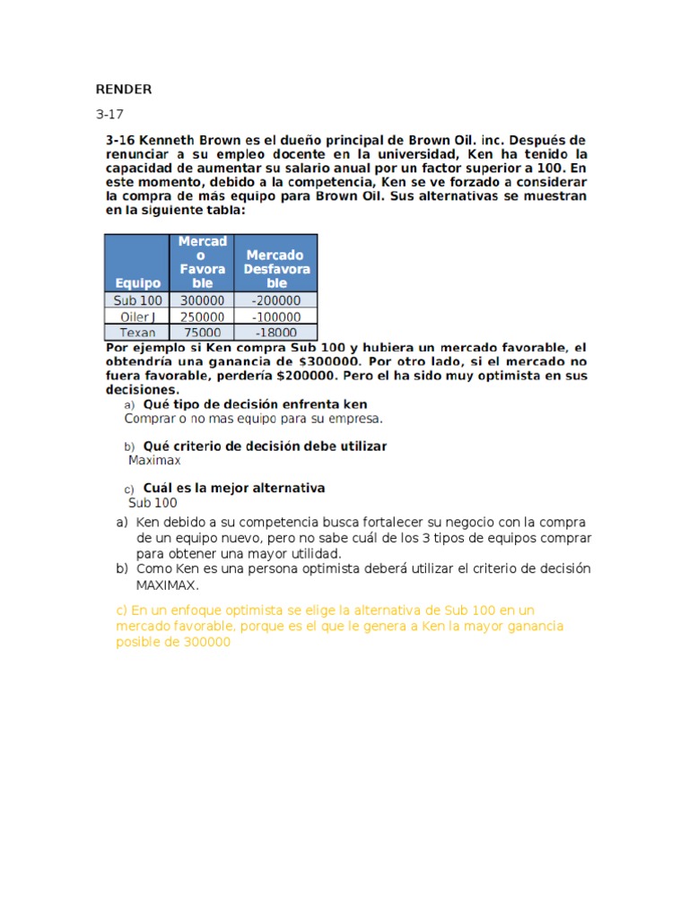 Ejercicios Render | PDF