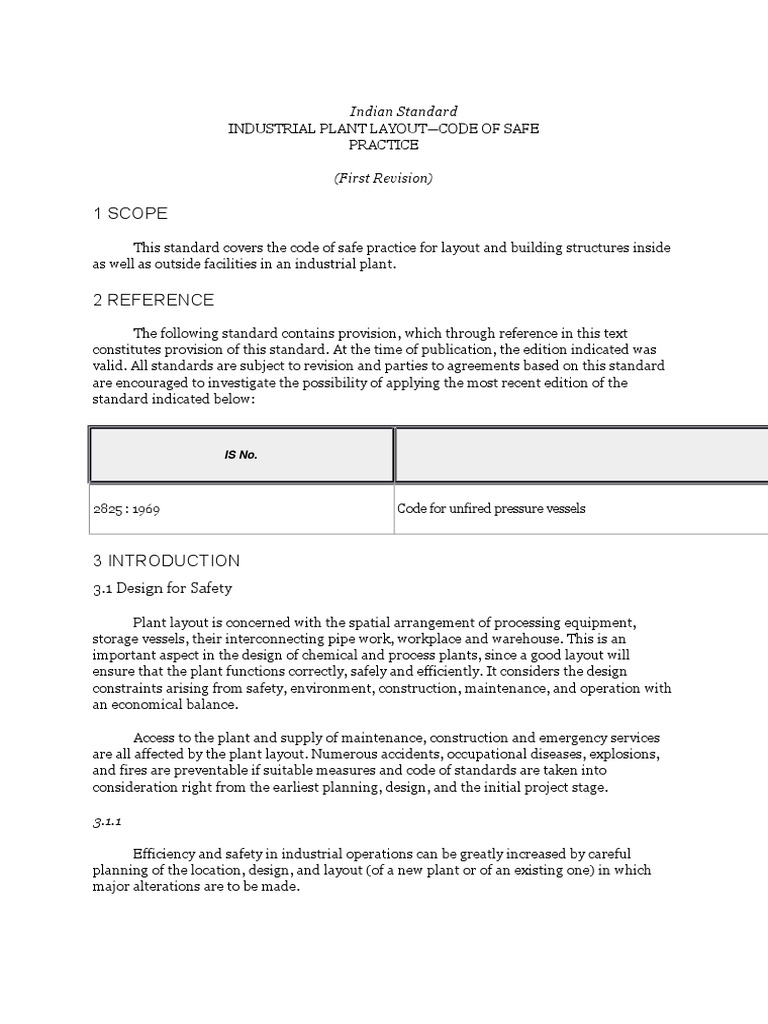 Industrial Plant Layout Safety Guidelines | PDF | Electrical Substation ...
