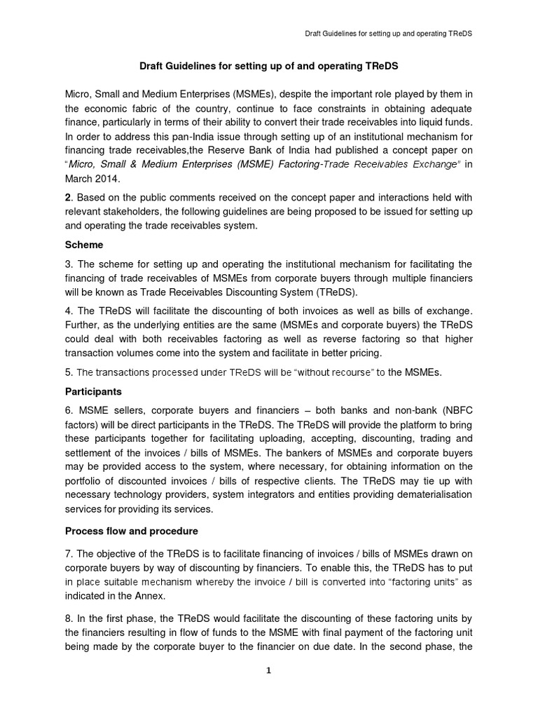 Rbi Guidelines | PDF