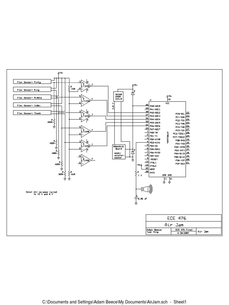 Air Jam Schematic | PDF