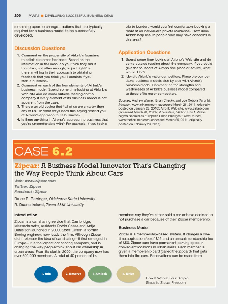 Zipcar Case Study | PDF | Car Rental | Business