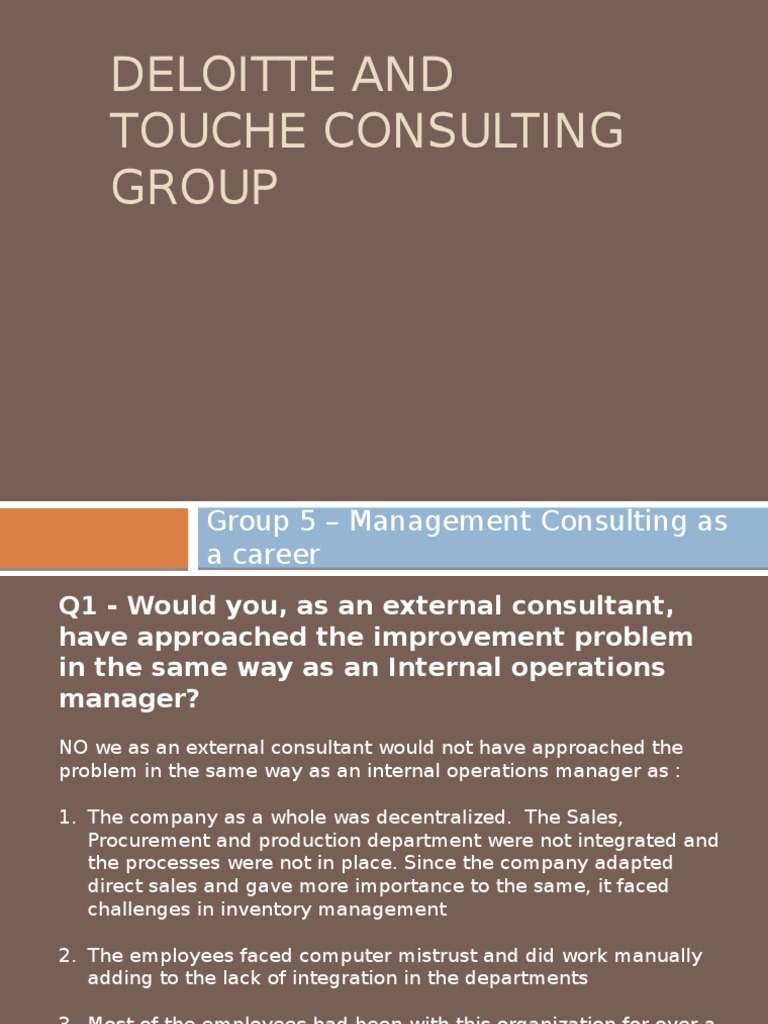 MC Case - Group 5 | PDF