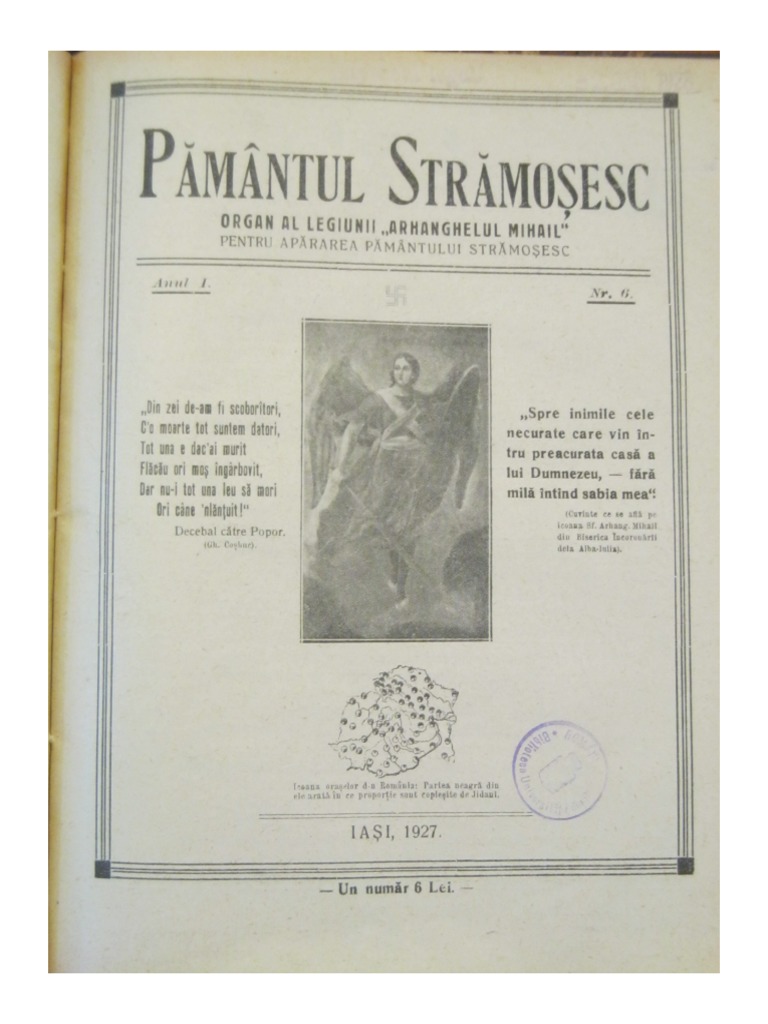 Pamantul Stramosesc An 1, Nr. 6 | PDF