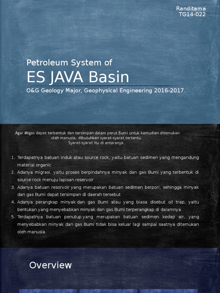 Petroleum System & Basin Analysis of East (ES) JAVA BASIN | PDF | Sains ...