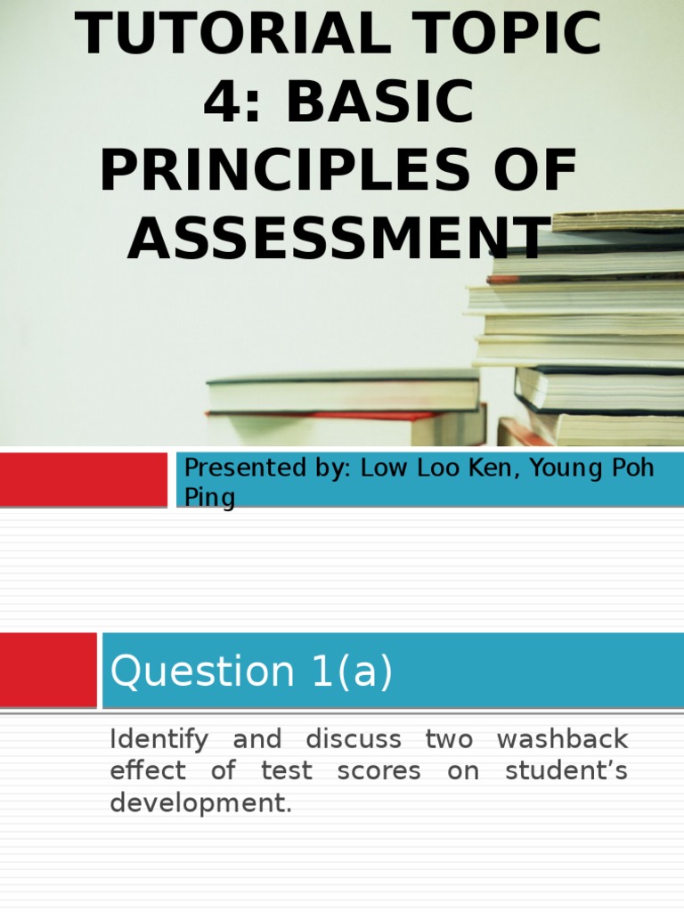 Washback Effect | PDF | Educational Assessment | Quality Of Life