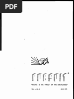 First Earth Battalion Concept Paper | PDF | Metaphysics | Cognitive Science