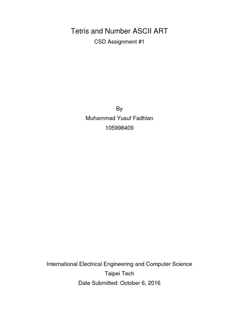 CSD Report HW 1 - 105998409 | PDF | Menu (Computing) | Digital Technology