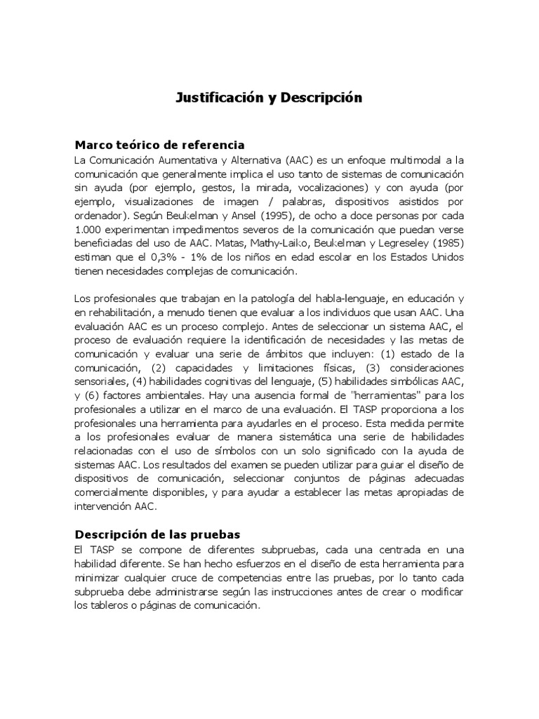 TASP | PDF | Comunicación | Los símbolos