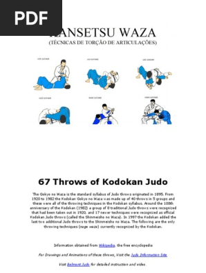Tecnicas De Judo Pdf What Is Judo