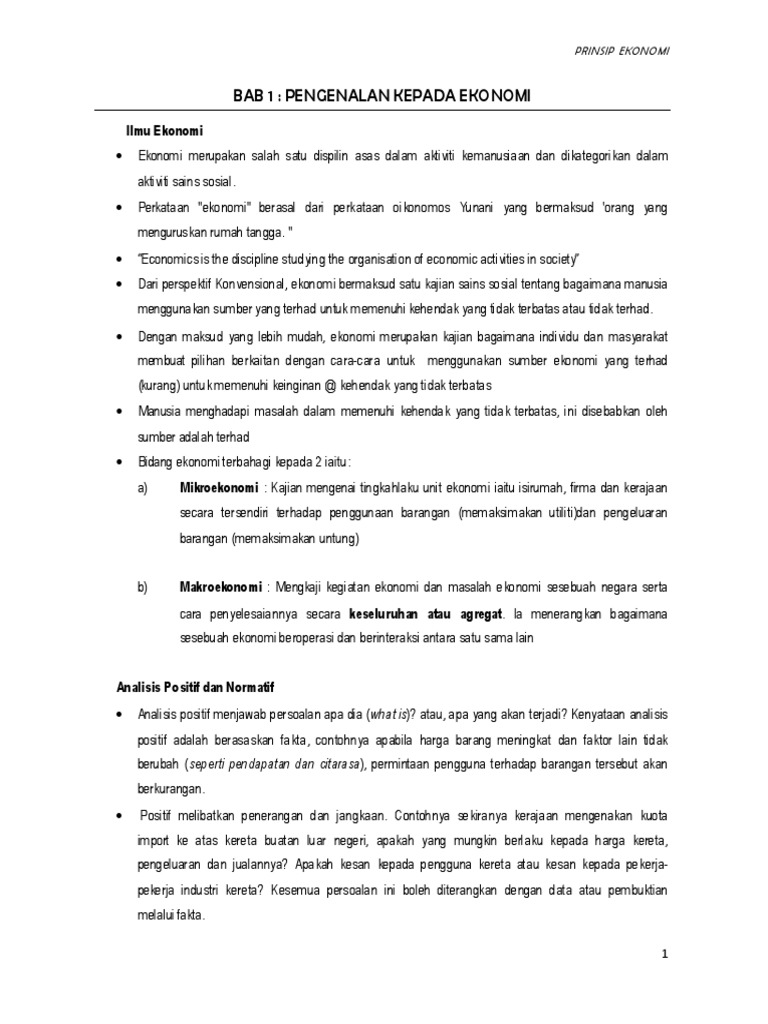 Bab 1 Dan Bab 2 | PDF