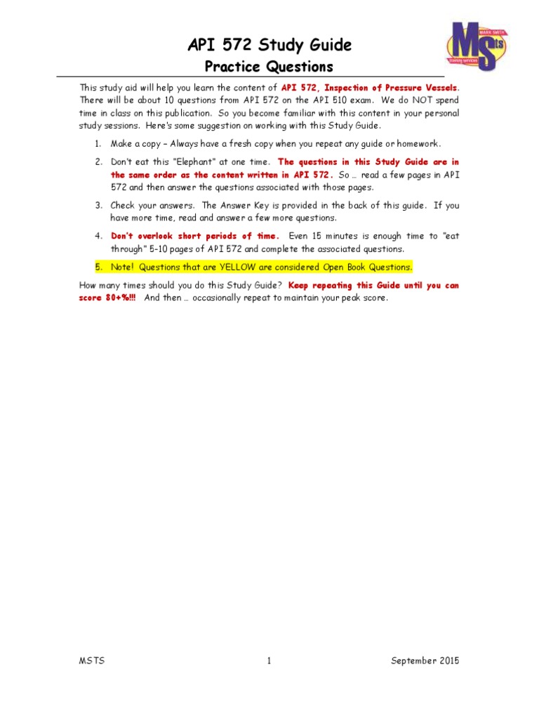 Api - 572 - Pracrise Questions PDF | PDF | Home & Garden